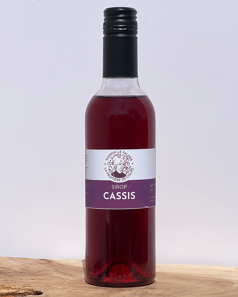 Sirop de Cassis artisanal - Recettes traditionnelles de sirops de fruits